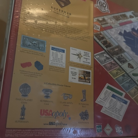 Games | Monopoly Superman Collectors Edition Board Game | Poshmark
